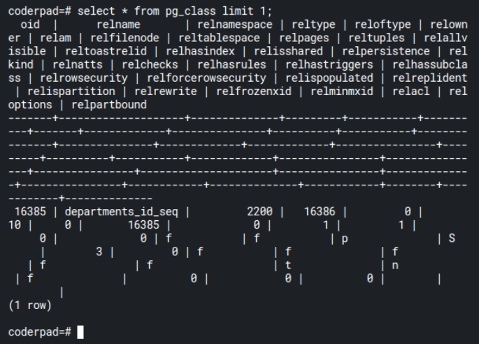How To Get Metadata From Postgresql System Catalogs Coderpad