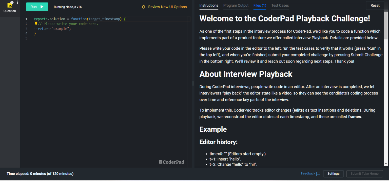 Interview preparation guide - CoderPad Interview Docs