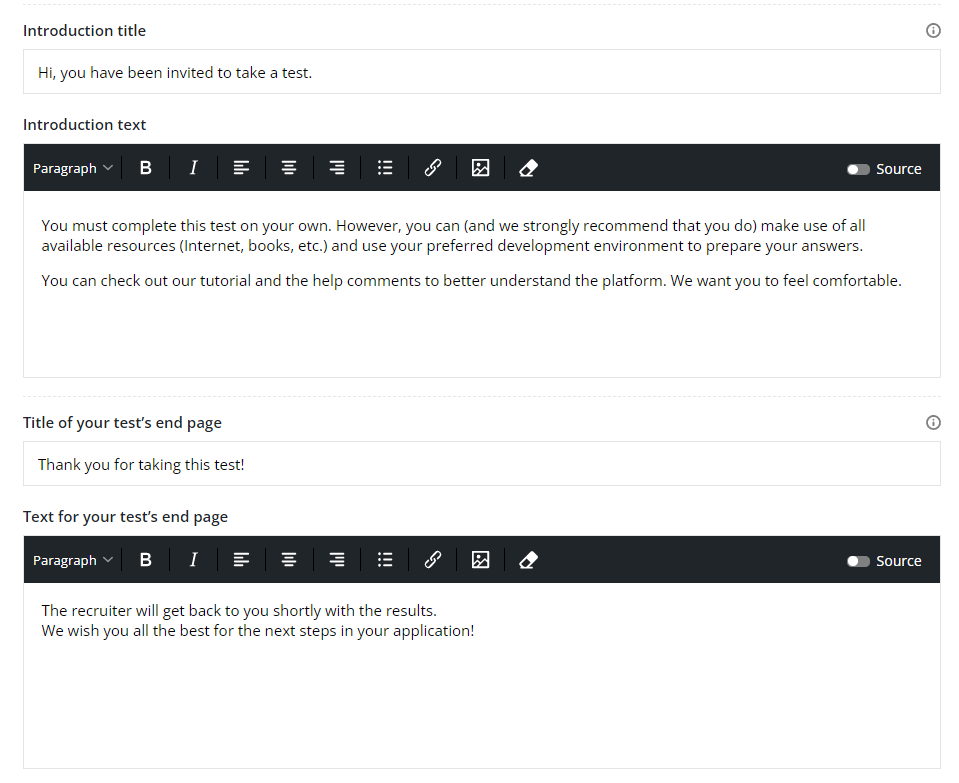 Test Management Coderpad Screen Docs