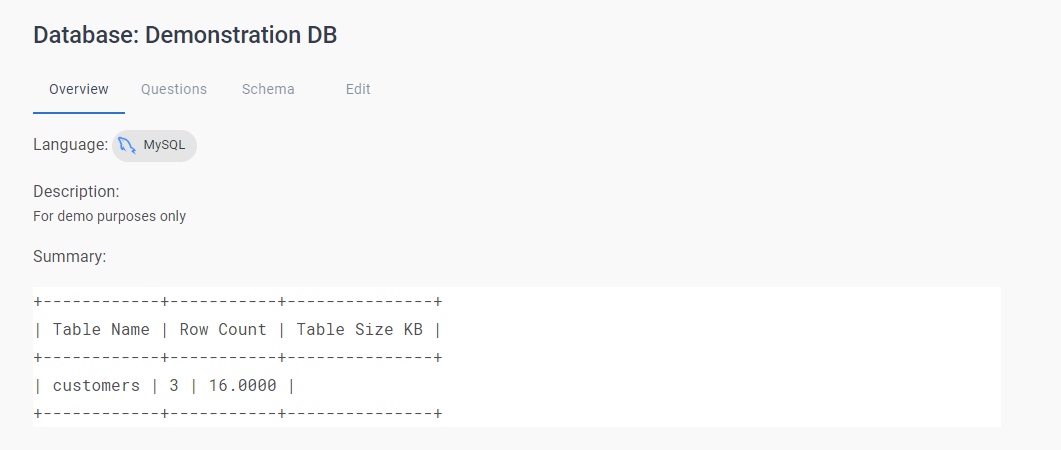 Databases - CoderPad Interview Docs